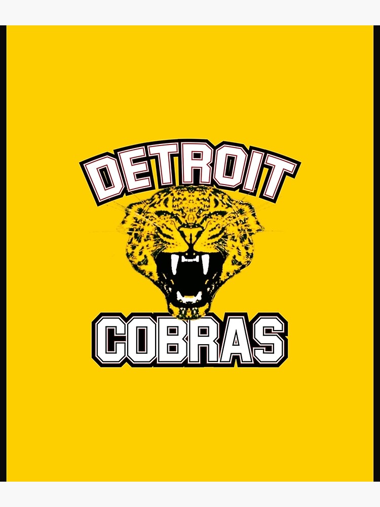 "detroit cobras v3 Graphic . " Art Print for Sale by Musclecosplay ...