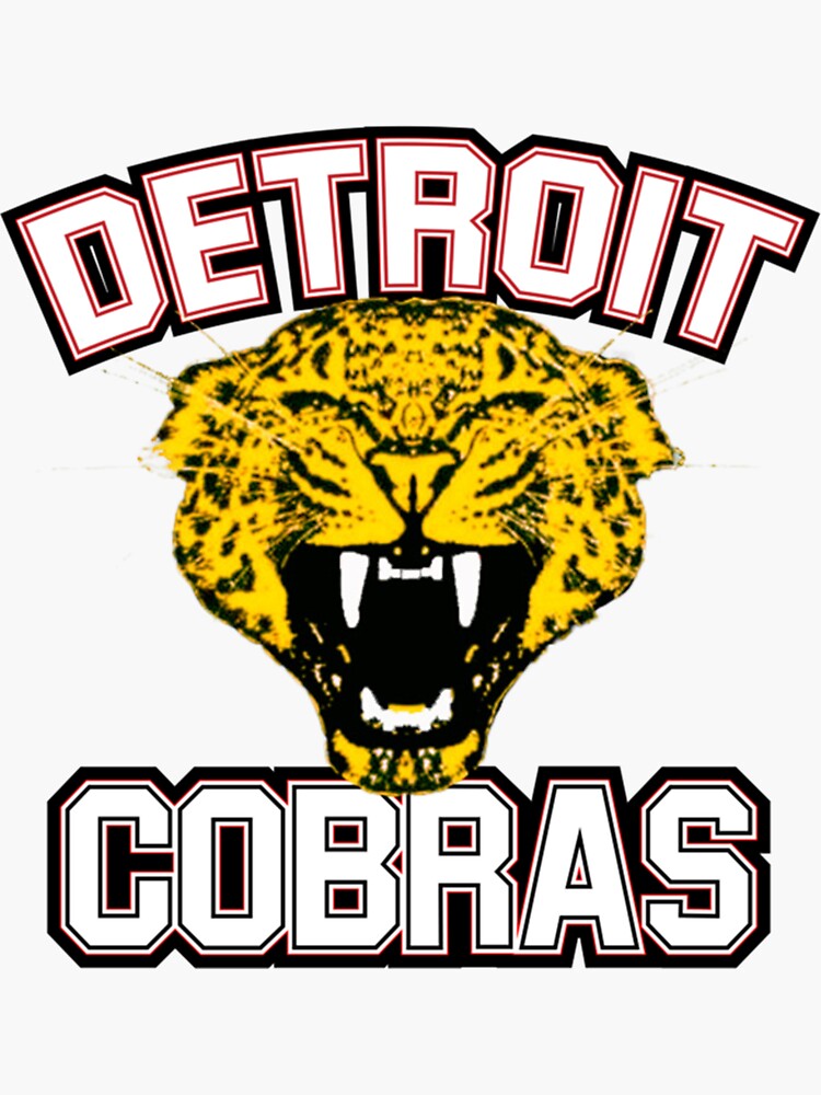 "detroit cobras v2 " Sticker by Musclecosplay | Redbubble
