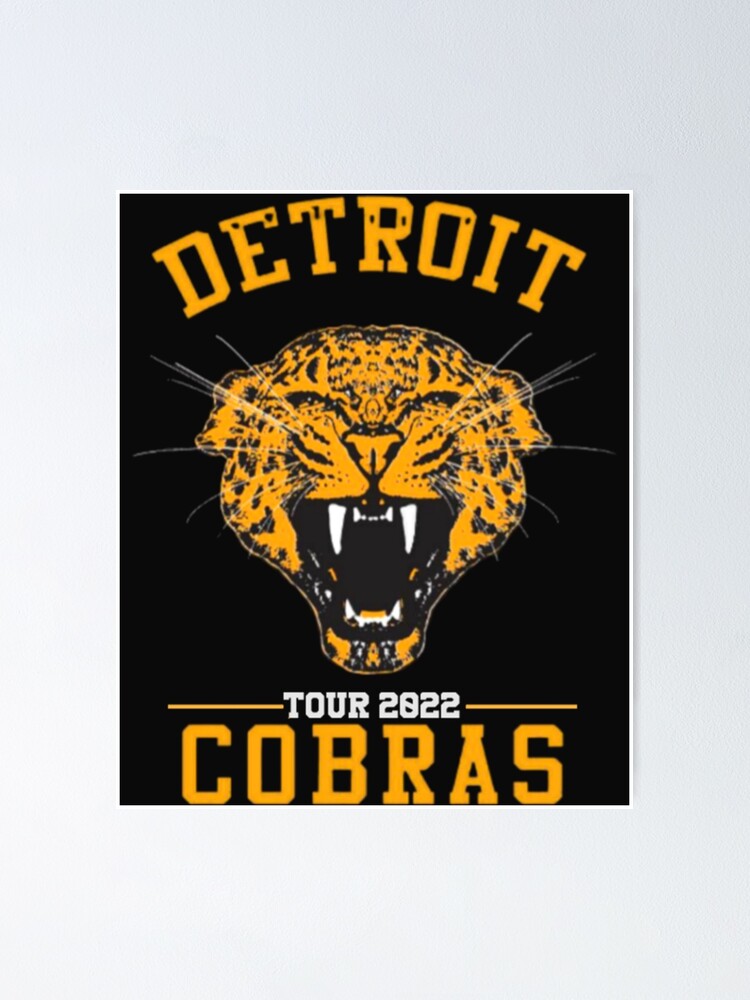 "DETROIT COBRAS TOUR 2022 " Poster for Sale by Musclecosplay | Redbubble