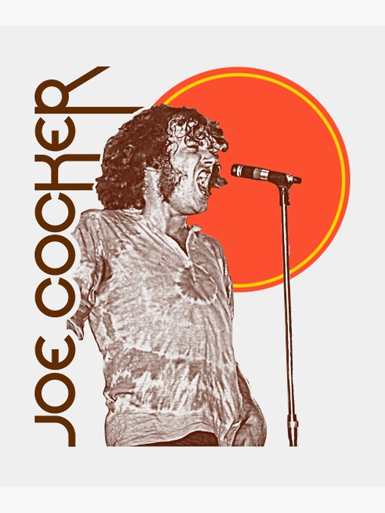 "Joe Cocker" Poster for Sale by BrynneRogers | Redbubble