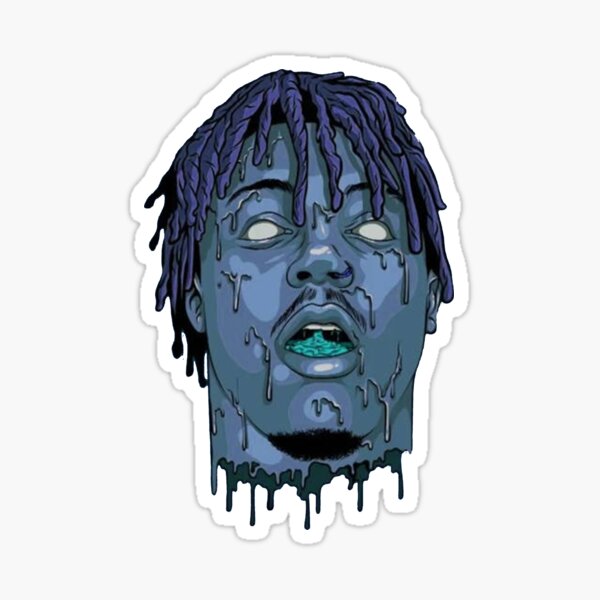 "Juice Wrld" Sticker by HouseOfRock | Redbubble