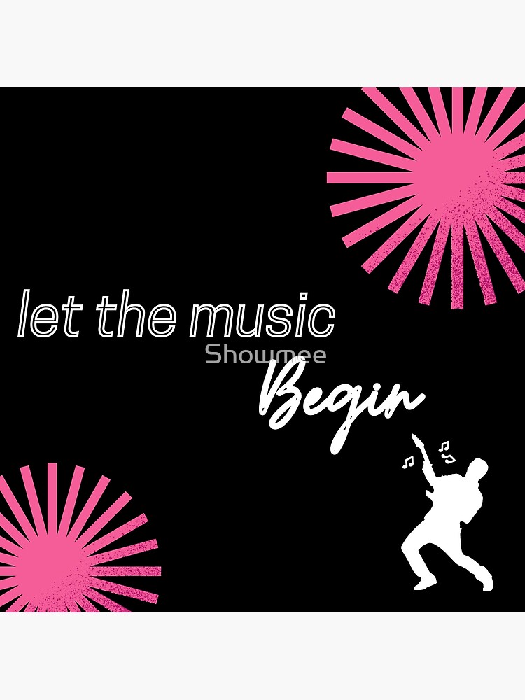 "Music Mania" Poster by Showmee | Redbubble