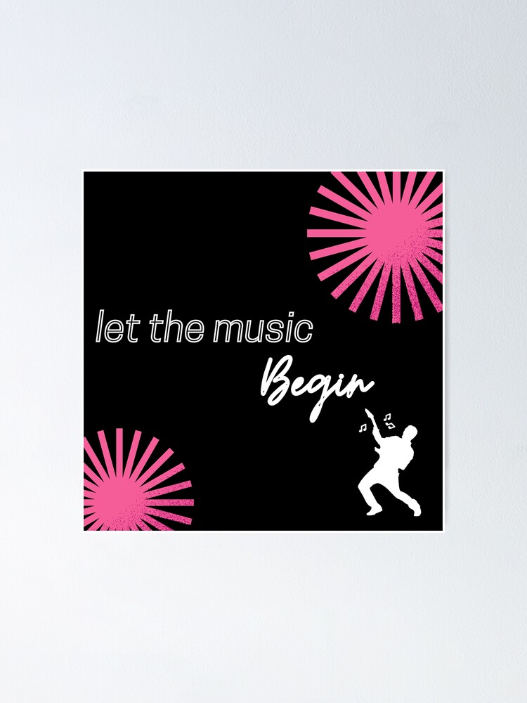 "Music Mania" Poster by Showmee | Redbubble