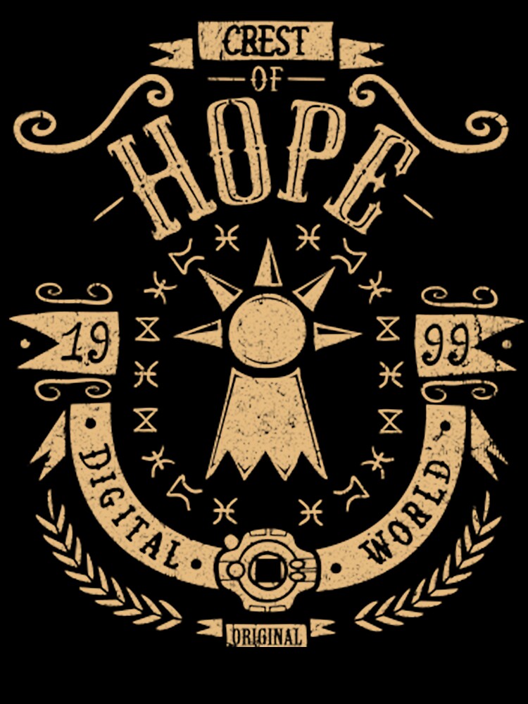 Digimon Crest Of Hope - Angemon - T.K Baby One-Piece Designed & Sold By ...