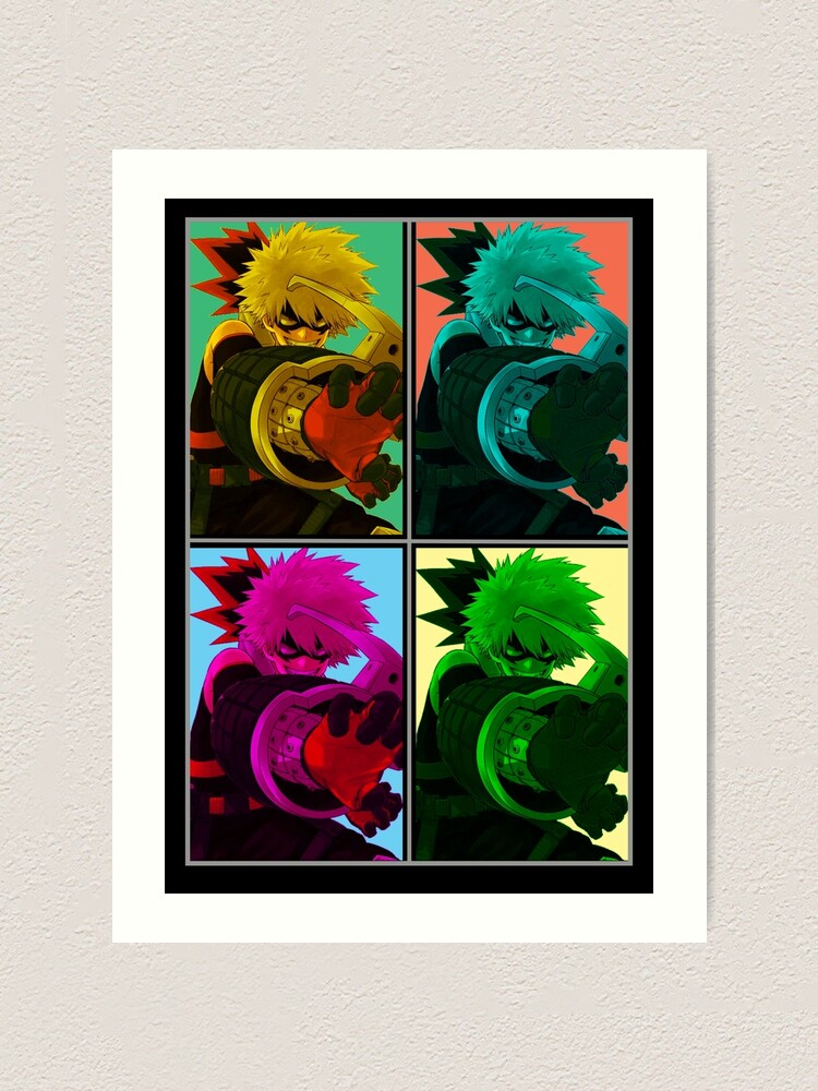 "Katsuki Bakugo My Hero Academia Boku no Hiro Akademia RGB Mirror ...