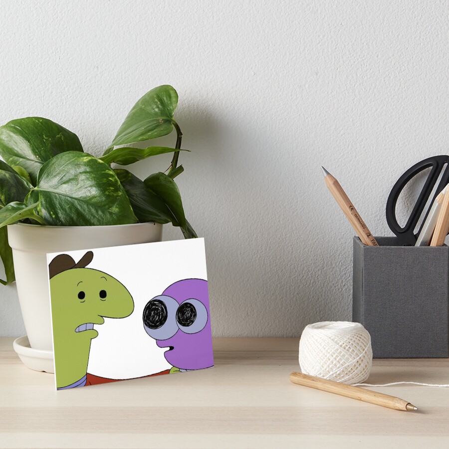 "Charlie and Pim Meme" Art Board Print by TutesIdeas | Redbubble