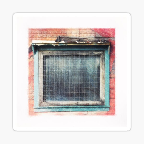 "Old Window" Sticker for Sale by Mirror | Redbubble