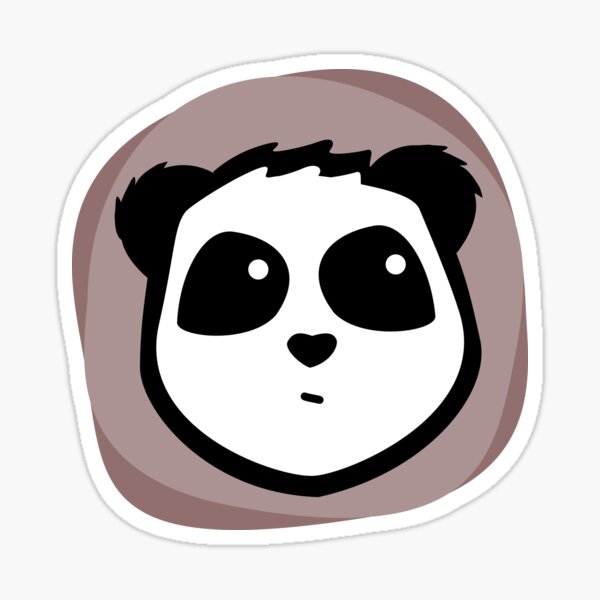 "Thinking Panda" Sticker for Sale by pda1986 | Redbubble