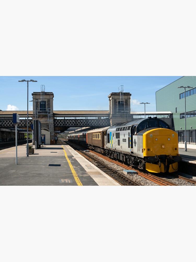 "Exeter St Davids Class 37 " Sticker by DanutagBianchi | Redbubble