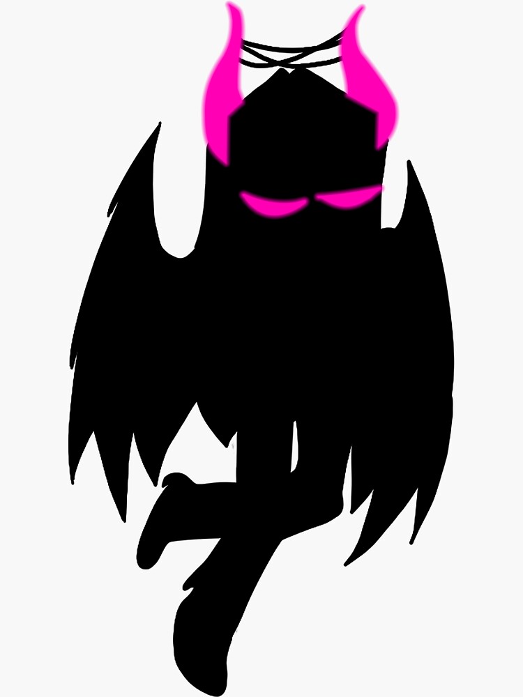 "Sarvente Dämon FNF Minimal" Sticker von RocketG | Redbubble