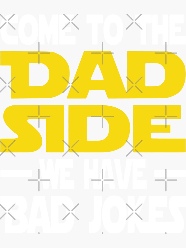 "Dad Side Classic" Sticker by dodiodee | Redbubble