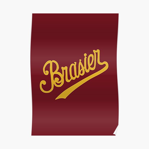"Classic car logos - Brasier" Poster by brookestead | Redbubble