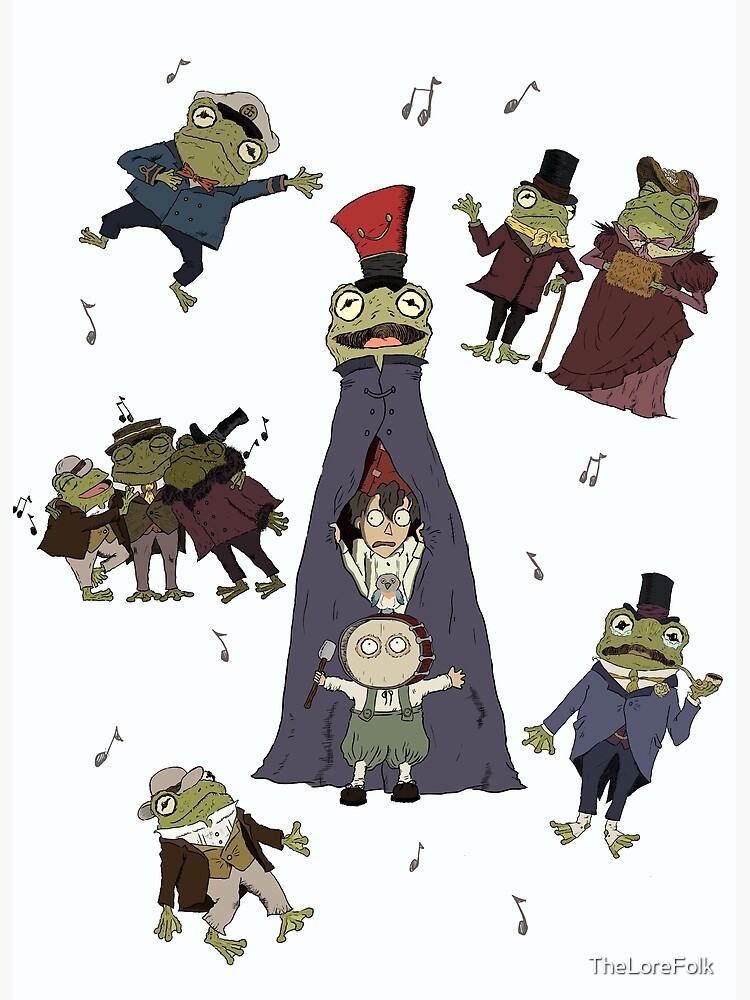 "Lullaby in Frogland" Poster for Sale by TheLoreFolk | Redbubble