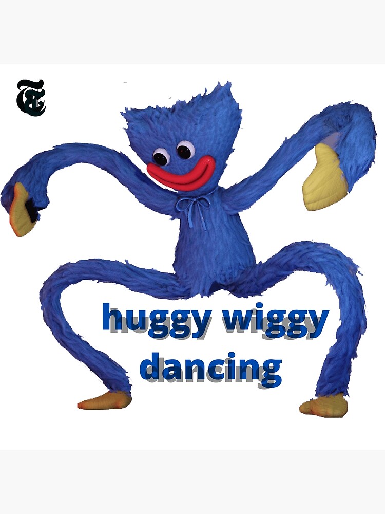 "Huggy Wiggy Dancing, art Throw Blanket" Poster by Saif6X | Redbubble