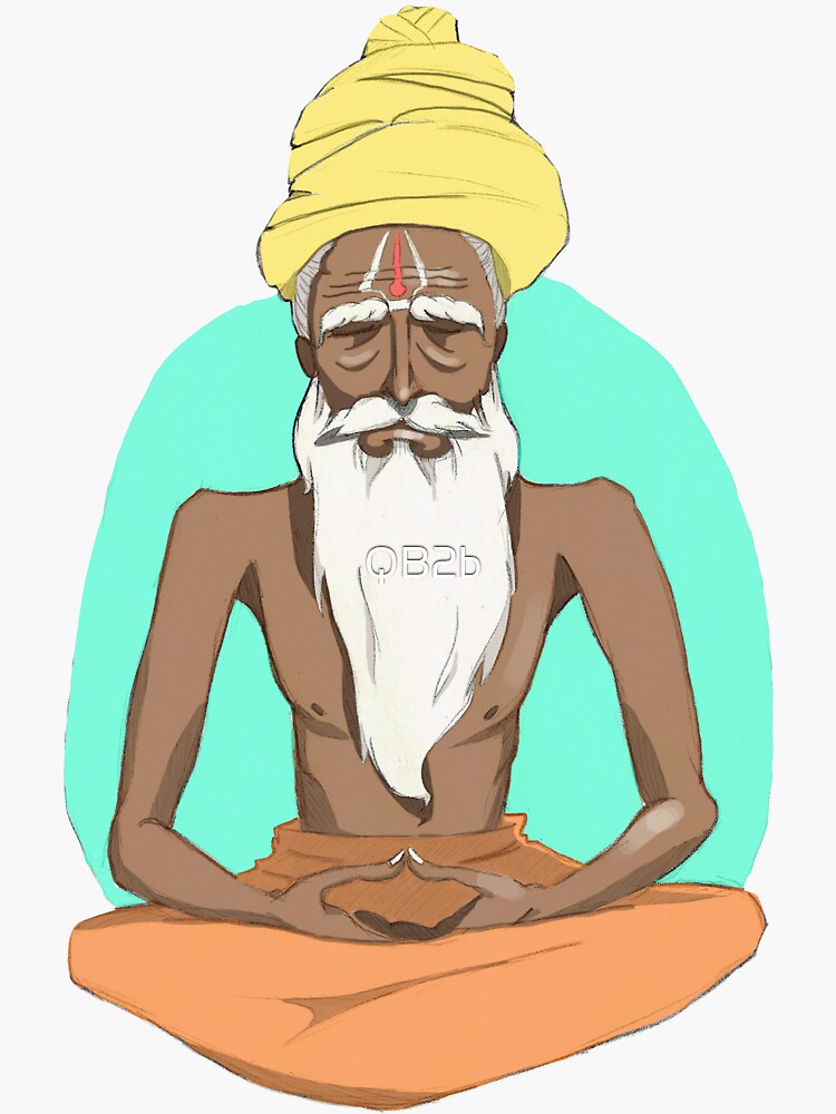 "Guru" Sticker for Sale by QB2b | Redbubble