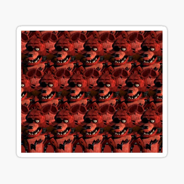 "Foxy" Sticker by raybound420 | Redbubble