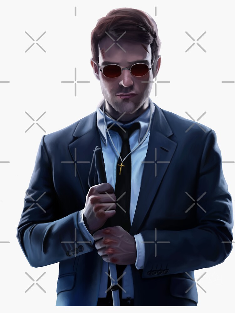 "Devil's 6th Sense" Sticker by AussieDrawzz | Redbubble
