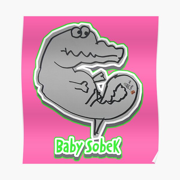 "Baby Sobek - Crocodile Egyptian God Sobek (drawing by AliceCCI ...