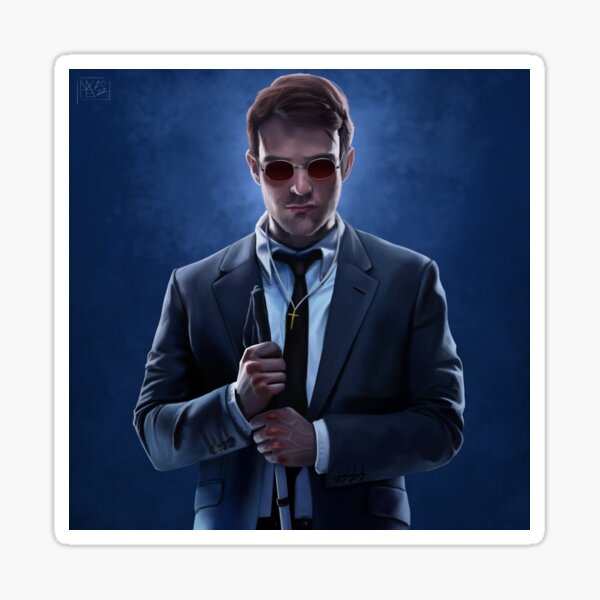 "Devil's 6th Sense" Sticker by AussieDrawzz | Redbubble