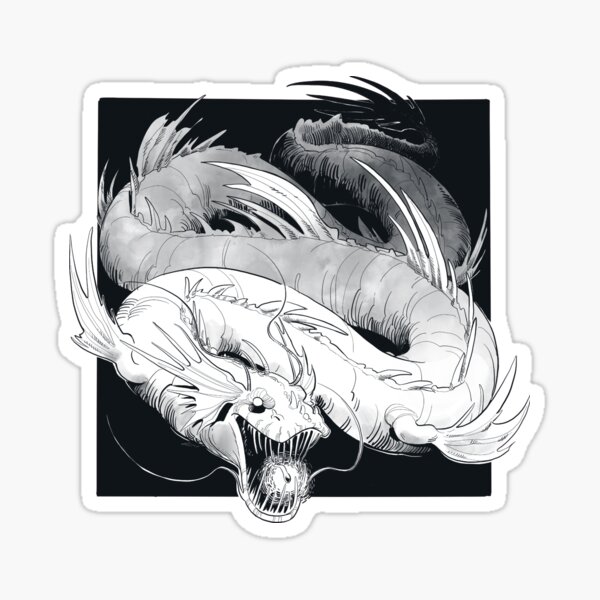 "Leviathan " Sticker by CoddledTamago | Redbubble