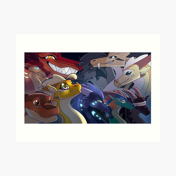 "Wings of Fire 1st Arc, The final countdown" Art Print by Pyralis11 ...