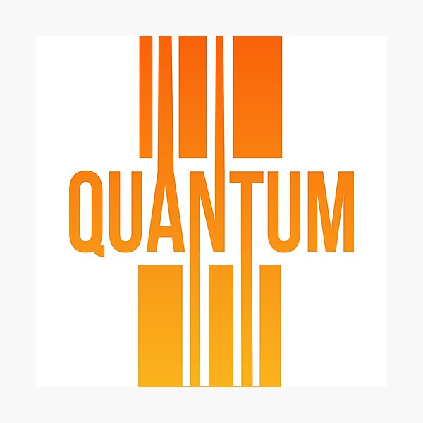"quantum bold letter with geometric shapes also gradient" Photographic ...