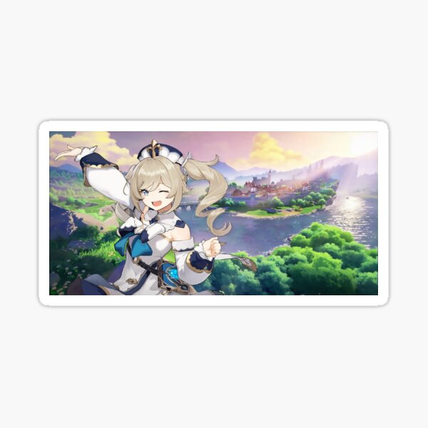 "BARBARA genshin impact" Sticker by Dark-s | Redbubble