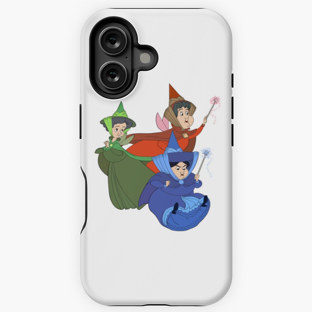 "Sleeping Beauty, Flora, Fauna, and Merryweather" Sticker for Sale by ...