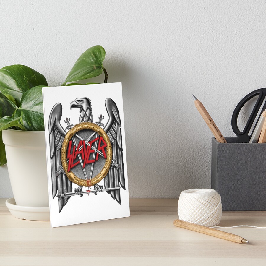 "Slayer silver eagle" Poster for Sale by PandoraMeliora | Redbubble