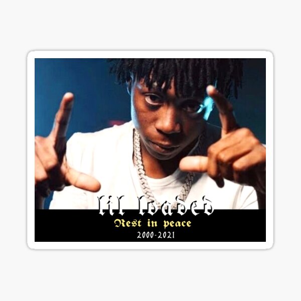 "Lil Loaded Photo Lil Loaded Rip" Sticker for Sale by LyLas147 | Redbubble