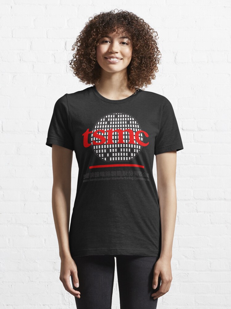 "TSMC Taiwan Semiconductor Company Logo-Shirt, klassisches T-Shirt mit ...