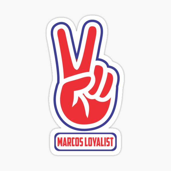 "Marcos Loyalist BBM for President" Sticker for Sale by Hacket68 ...
