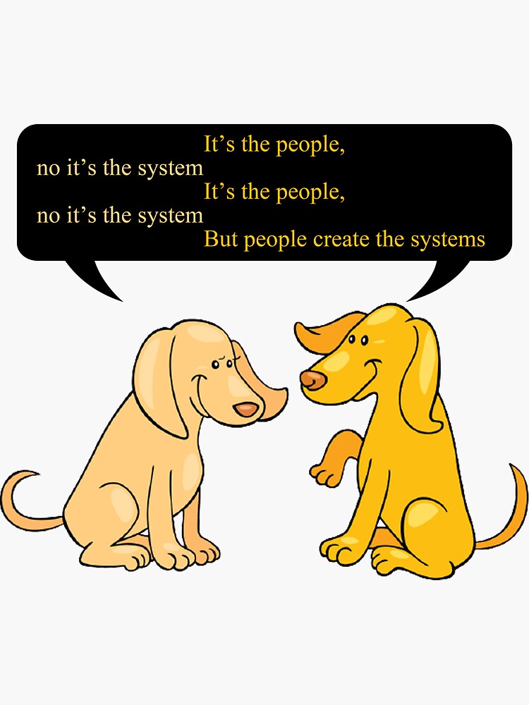 "Funny Two Dogs Talking" Sticker for Sale by ShockCulture | Redbubble