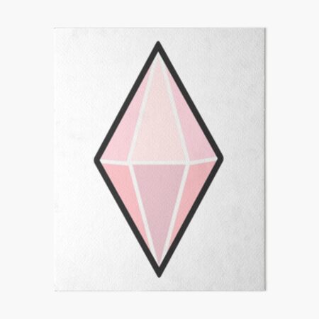 "Pink Plumbob Sims 4 " Art Board Print by OpasMarc | Redbubble