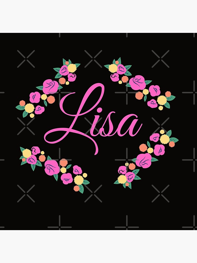 "Lisa Name" Poster for Sale by Ashsd | Redbubble