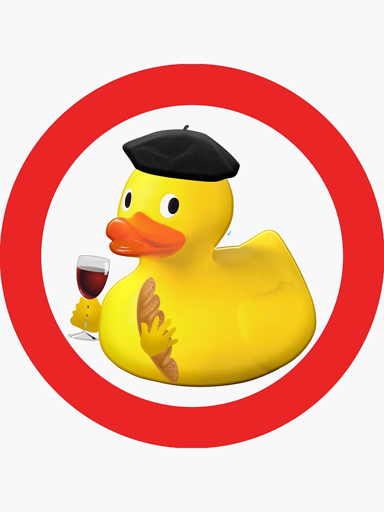 "No Ducks Given" Sticker by OnlyForYouNow | Redbubble