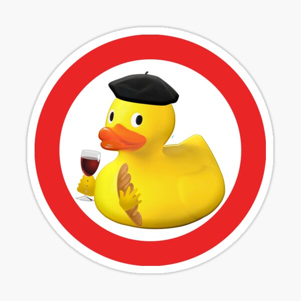 "No Ducks Given" Sticker by OnlyForYouNow | Redbubble