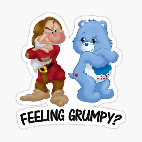 Disney Grumpy Stickers | Redbubble