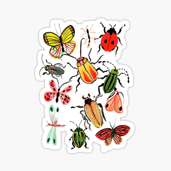 "Little bugs" Sticker by JLoiseau | Redbubble