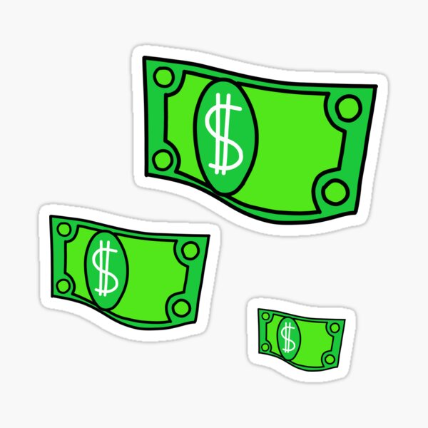 "Make it Rain Sticker 3 Size Set" Sticker by RiciPaneto | Redbubble