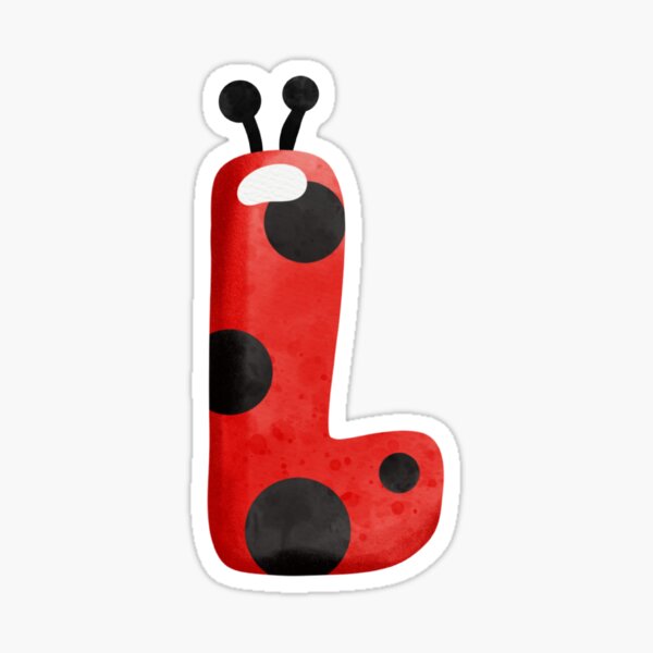 "Ladybug Alphabet" Sticker by Bestyprod | Redbubble