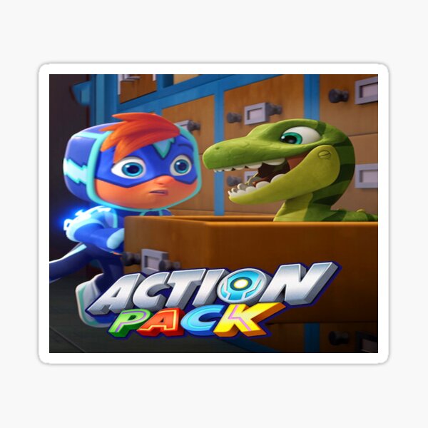 "action pack characters Funny action pack cartoon gift for kids ...