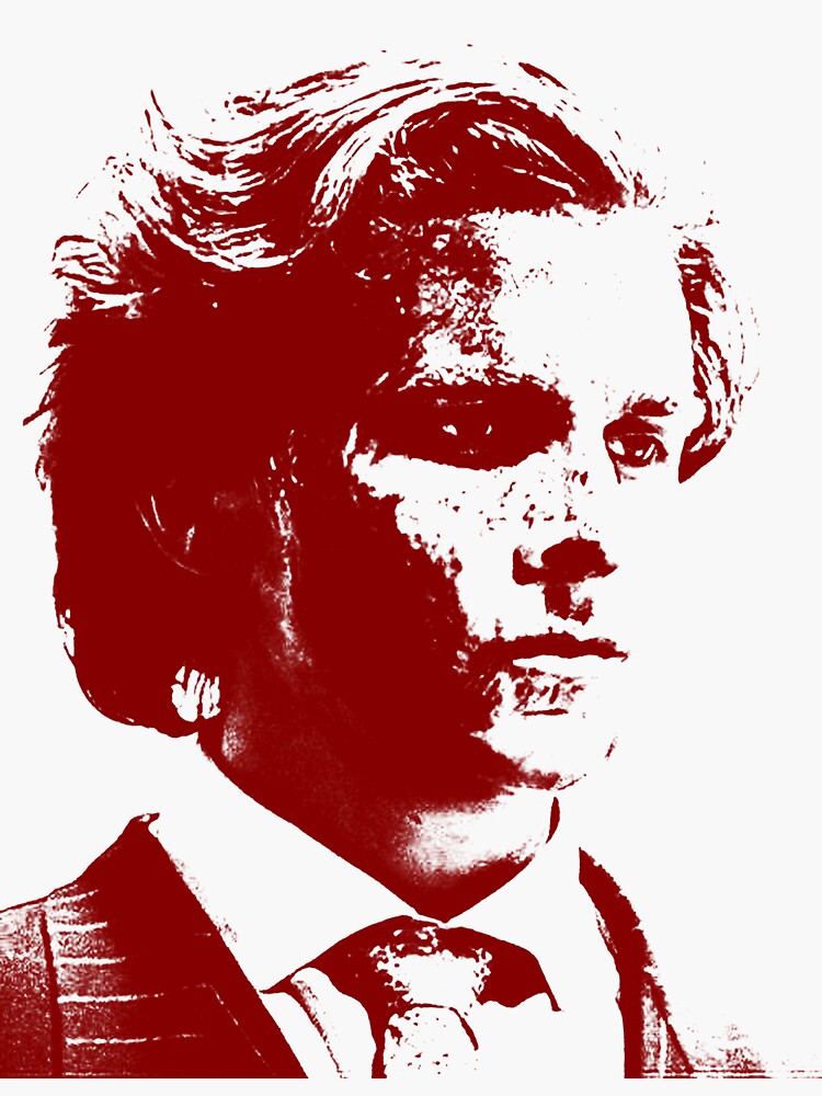 "American Psycho Sigma" Sticker by Lowgik | Redbubble