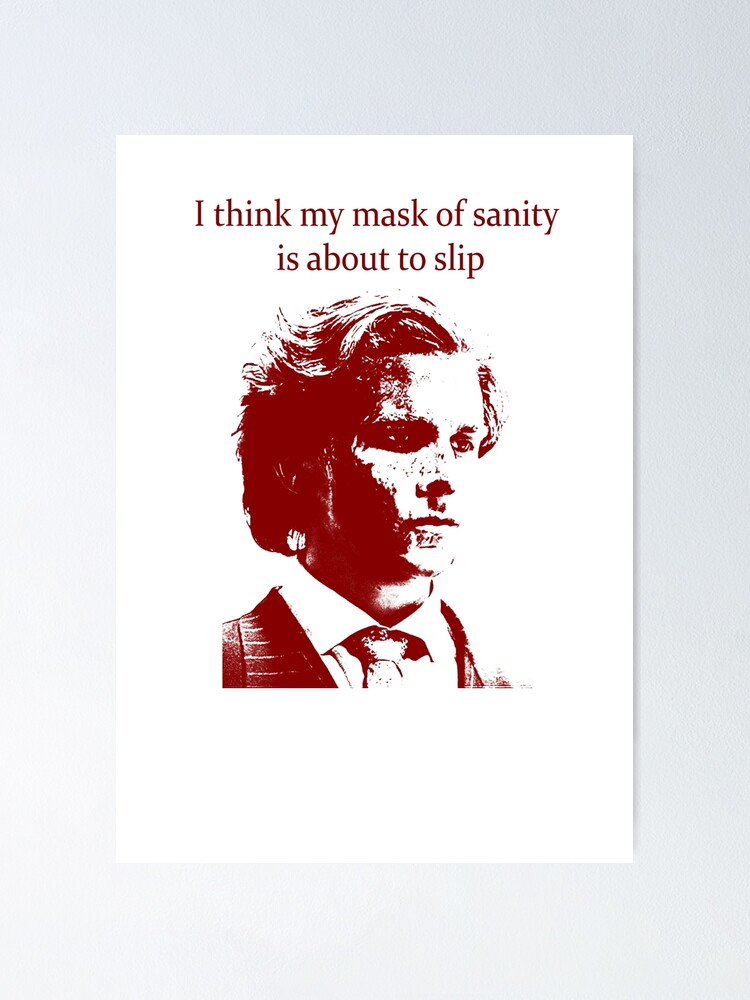 " American Psycho Sigma" Poster for Sale by Lowgik | Redbubble