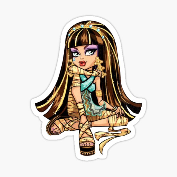 "Monster High Cleo De Nile" Sticker for Sale by BreannaRobin | Redbubble