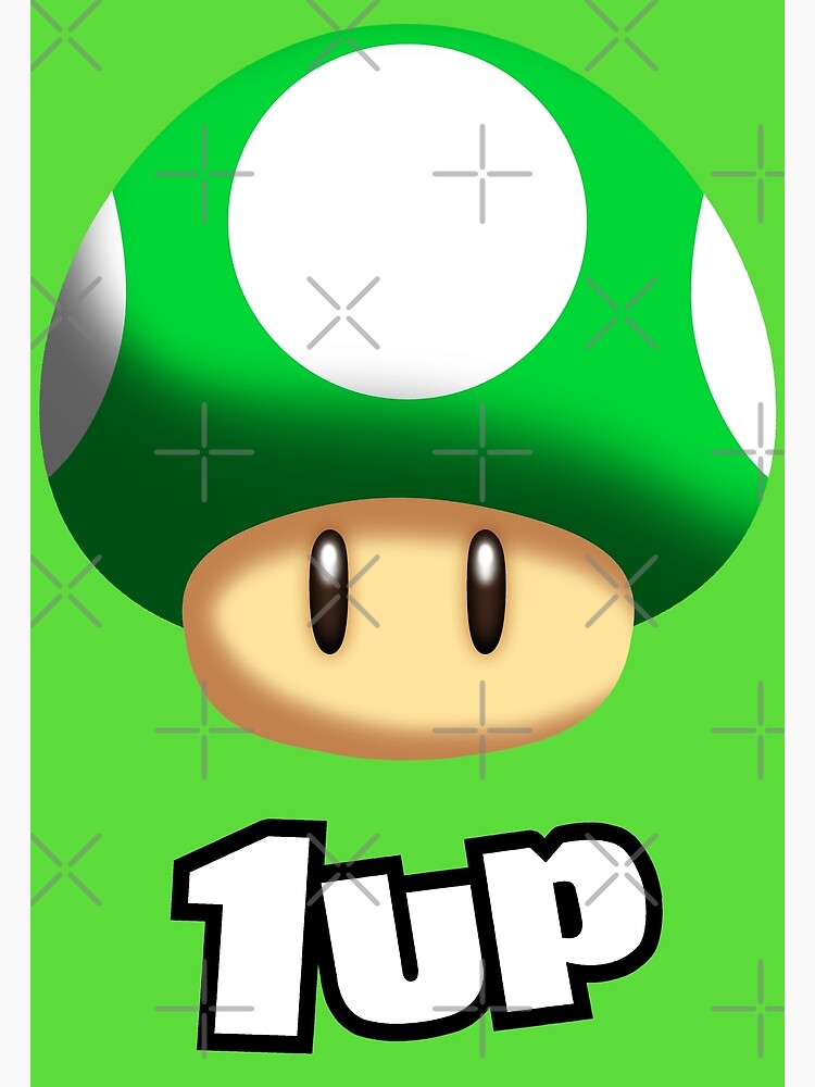"1UP" Poster for Sale by ANAIDEIADESIGNS | Redbubble