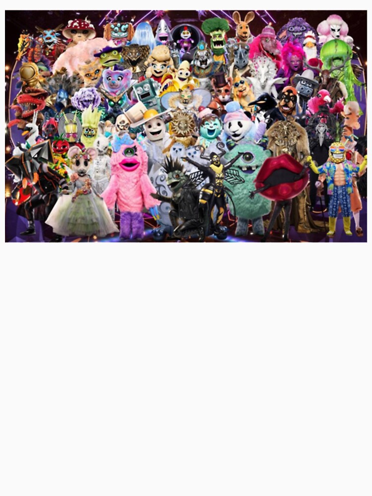 "The Masked Singer Us Every Characters " T-shirt for Sale by ...