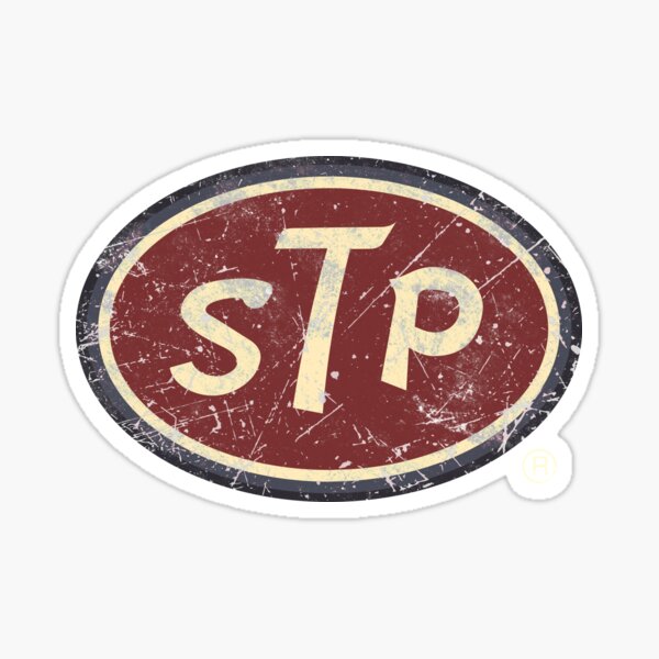"STP Vintage Classic Oil Company" Sticker for Sale by quark | Redbubble
