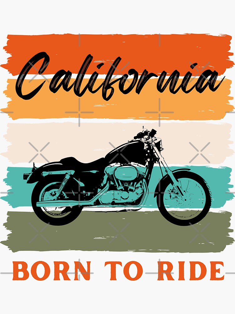 "Biker stuff, Biker life: Born to Ride" Sticker for Sale by Tammystribe ...