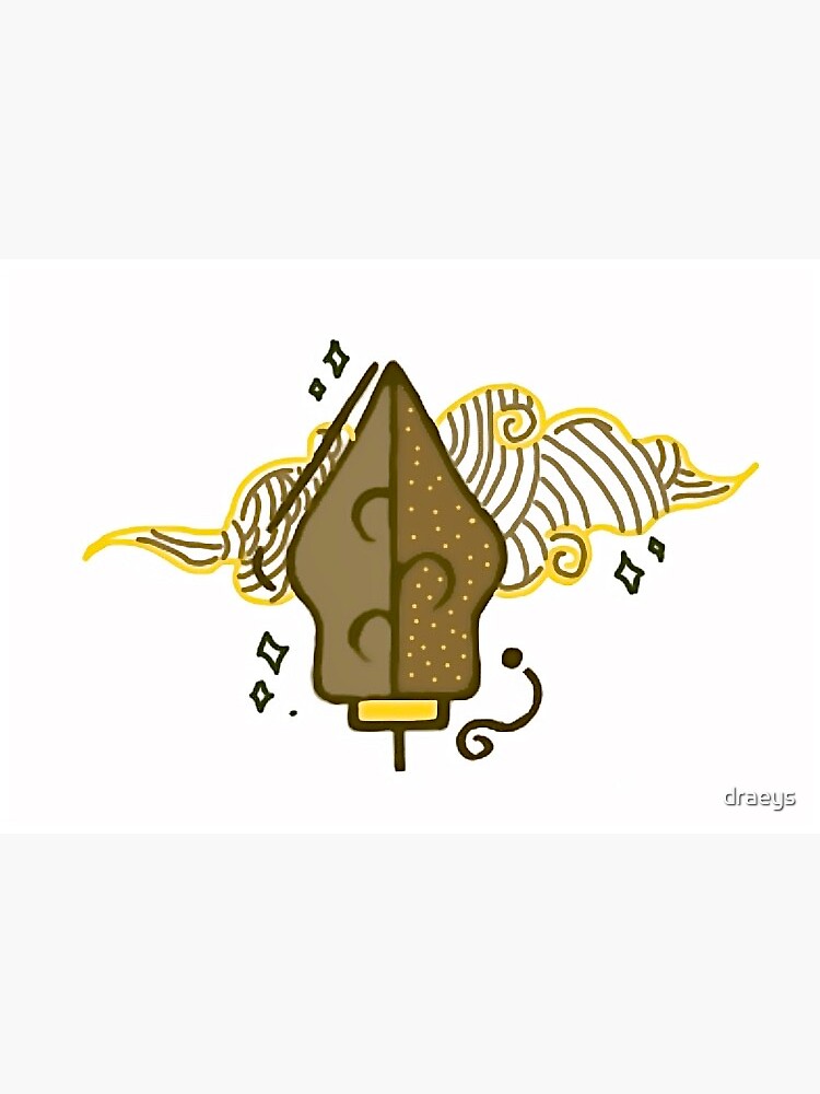"Indonesian Wayang Gunungan" Sticker by draeys | Redbubble